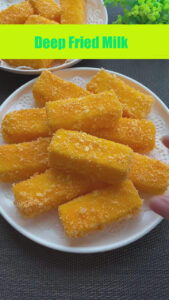 How To Make Soft And Creamy Deep Fried Milk - Kitchen (Mis)Adventures