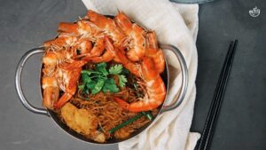 Prawn Tang Hoon (Prawn Vermicelli) - Kitchen (Mis)Adventures