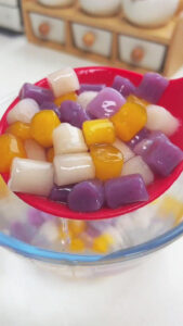 How To Make Taro Balls From Scratch - Kitchen (Mis)Adventures