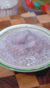 Taro Sago (Tapioca) Dessert Soup - Kitchen (Mis)Adventures