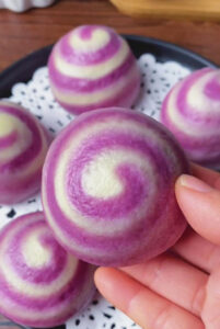 All-Natural Purple Sweet Potato Bun - Kitchen (Mis)Adventures