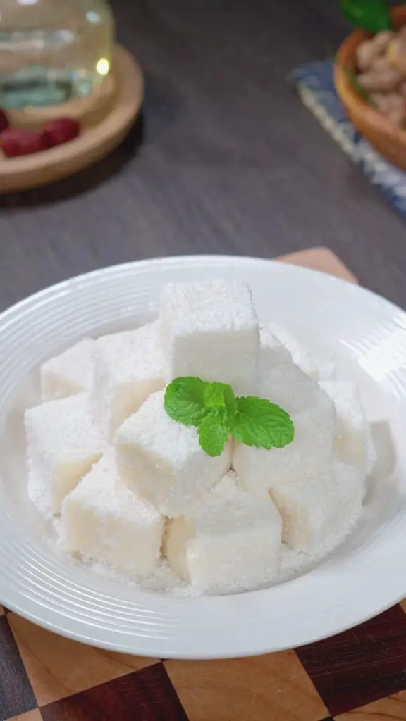 Milk Pudding Recipe With Coconut Shreds - Kitchen (Mis)Adventures