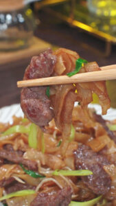 Traditional Chinese Beef Chow Fun - Kitchen (Mis)Adventures