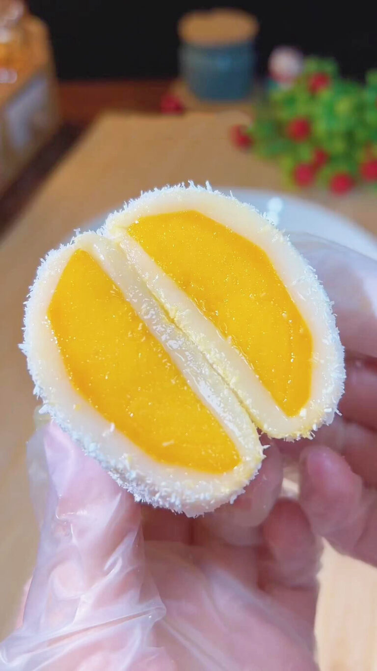 Easy Mango Mochi Recipe - Kitchen (Mis)Adventures
