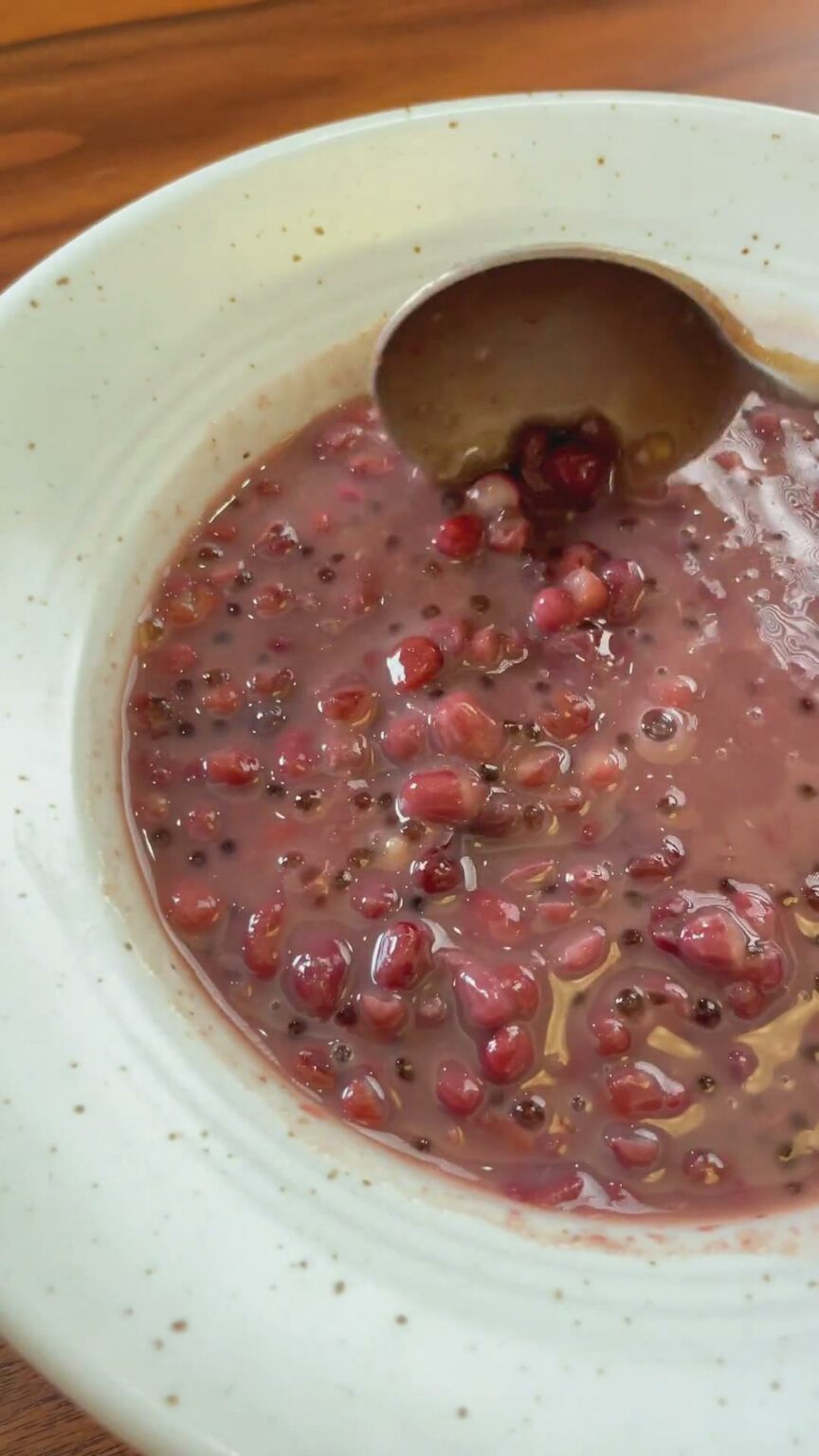Sweet Red Bean Soup With Sago - Kitchen (Mis)Adventures