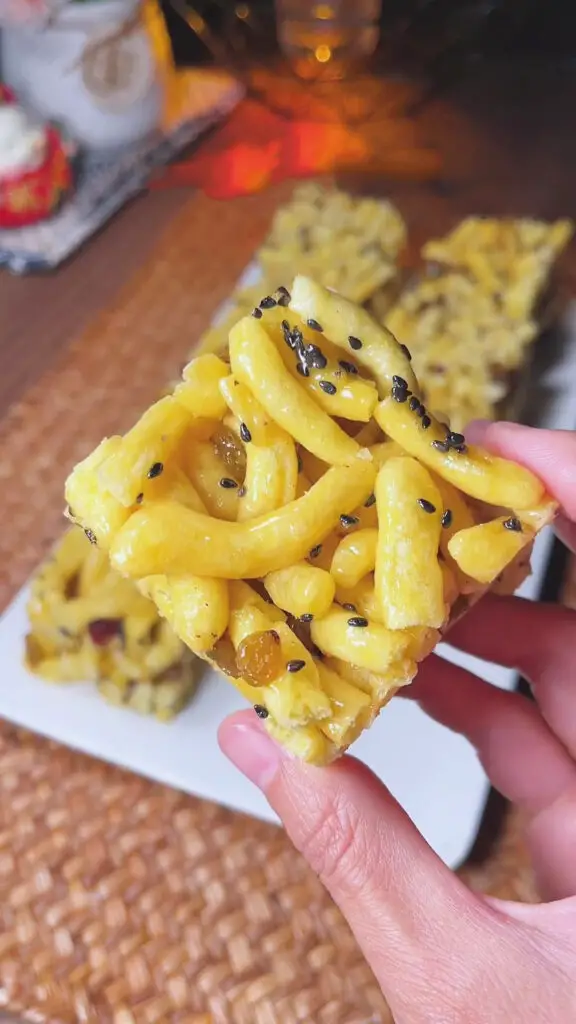 Sachima (Chinese Soft Flour Pastry Cake) - Kitchen (Mis)Adventures