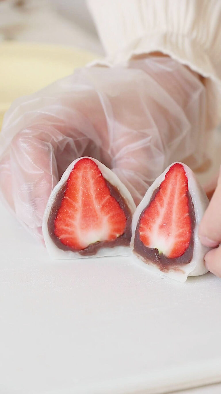 Strawberry Mochi Recipe - Kitchen (Mis)Adventures