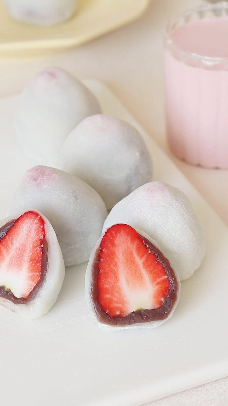 Strawberry Mochi Recipe - Kitchen (Mis)Adventures