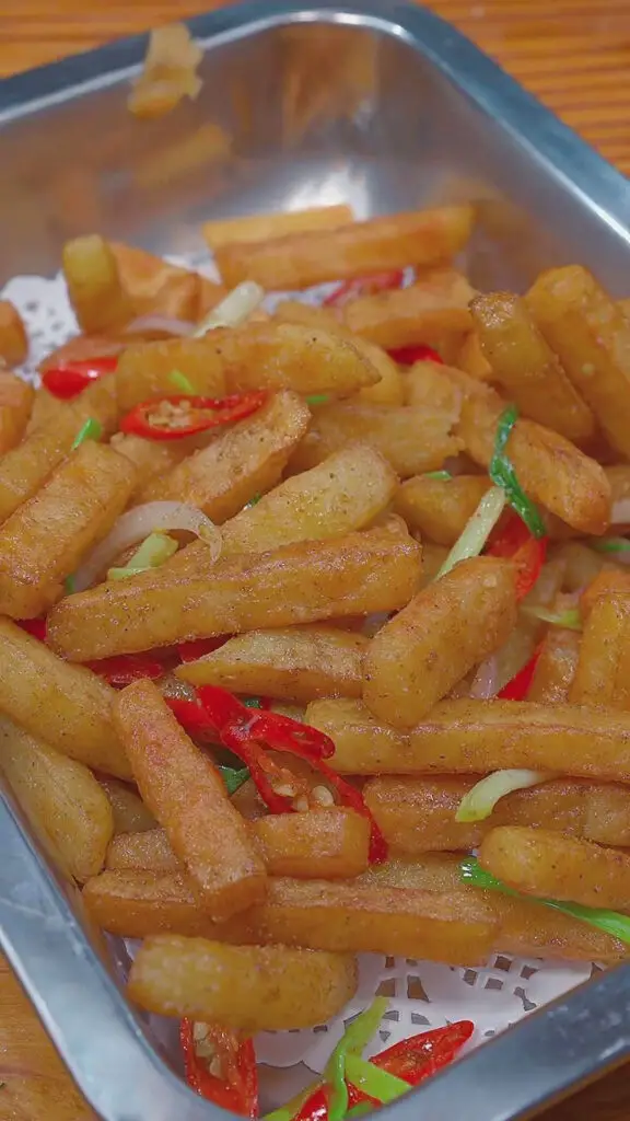 Chinese-Style Salt And Pepper Chips - Kitchen (Mis)Adventures
