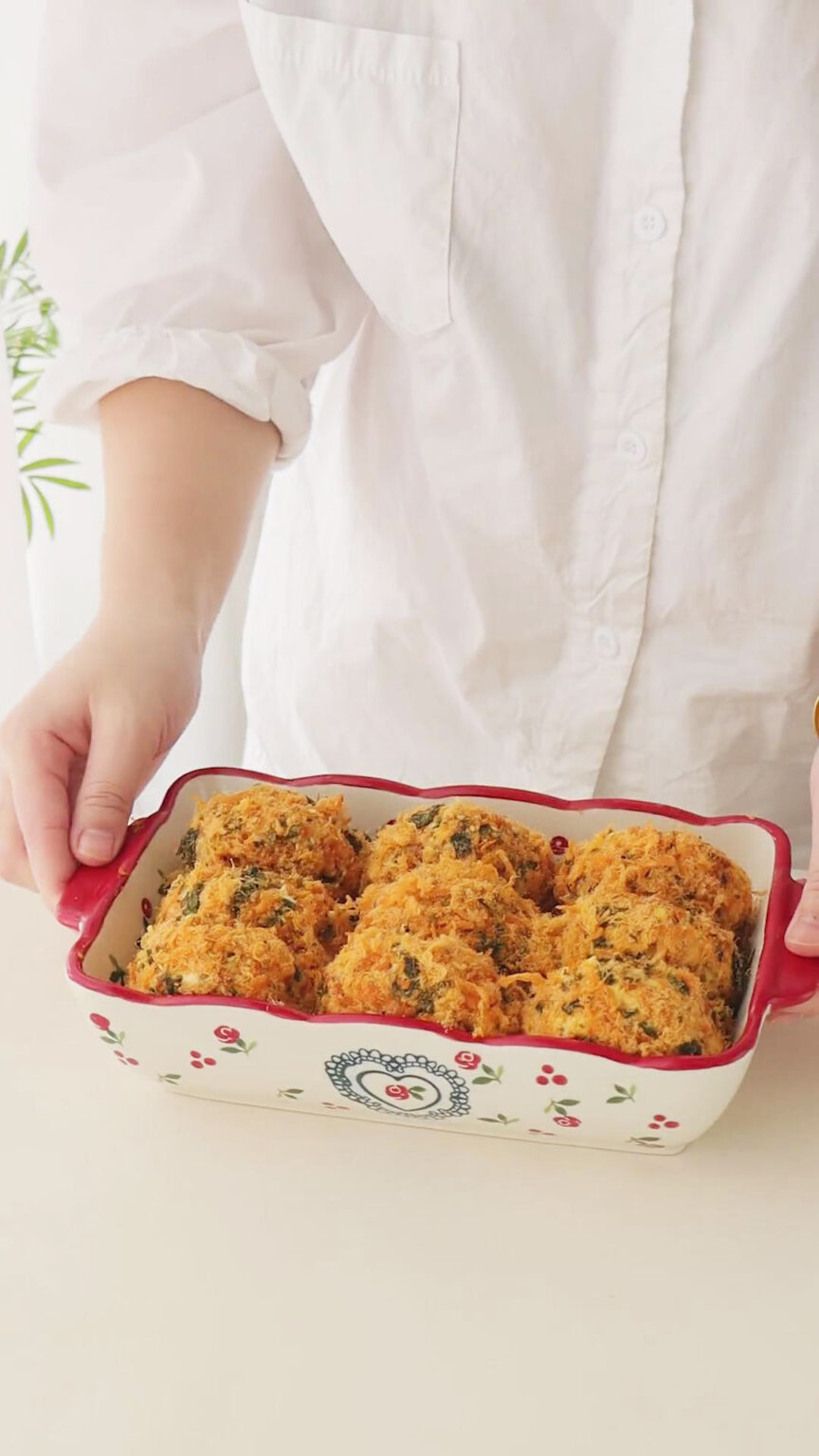 Melty & Cheesy Pork Floss Cake Recipe (Meat Floss) - Kitchen (Mis ...