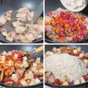 One-Pot Taro Rice (Yam Rice) Recipe - Kitchen (Mis)Adventures