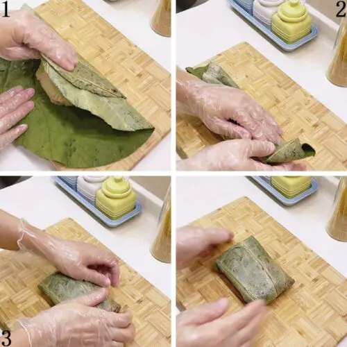Lo Mai Gai Recipe (Lotus Leaf Sticky Rice Chicken) - Kitchen (Mis ...