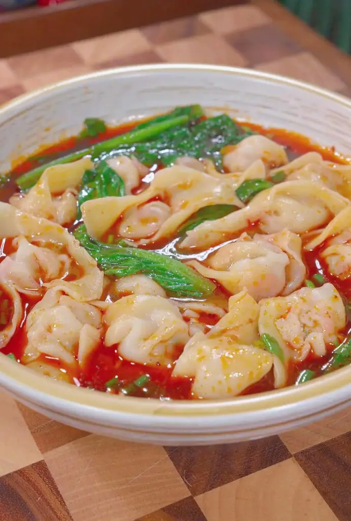 Sichuan Wontons In Chili Oil (Spicy Chao Shou) - Kitchen (Mis)Adventures