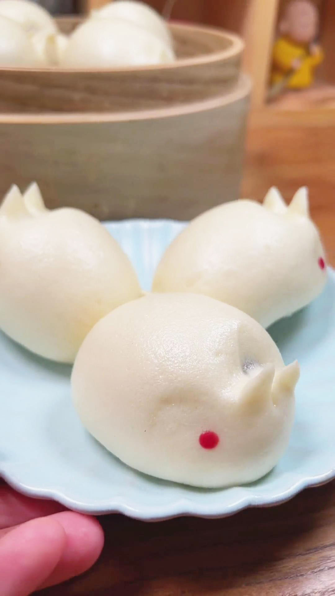 Bunny Steamed Buns Recipe - Kitchen (Mis)Adventures