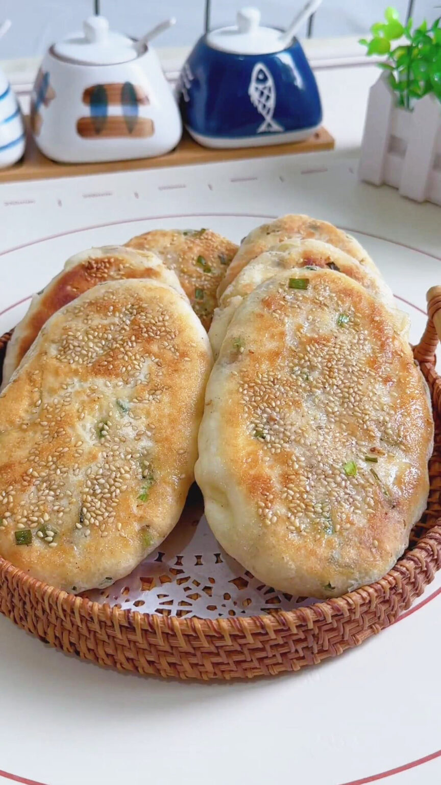 Shaobing Recipe (Flaky Chinese Sesame Flatbread) - Kitchen (Mis)Adventures