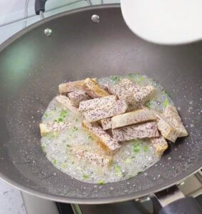 Deep-Fried Sugared Taro Recipe - Kitchen (Mis)Adventures