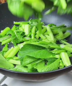 Easy Stir-Fried Yu Choy Recipe - Kitchen (Mis)Adventures