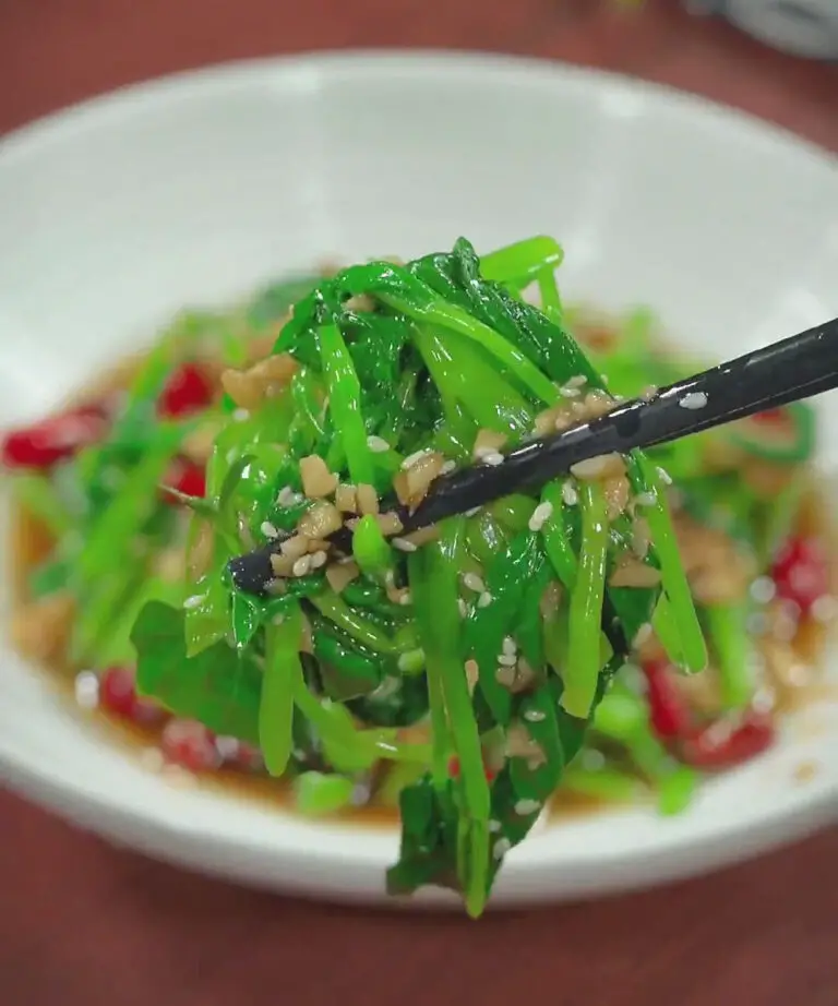 Ong Choy with Garlic Sauce: A Vibrant and Flavorful Recipe - Kitchen ...