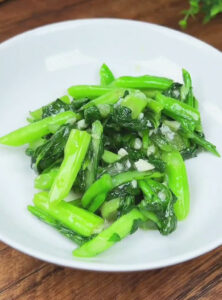 Easy Stir-Fried Yu Choy Recipe - Kitchen (Mis)Adventures