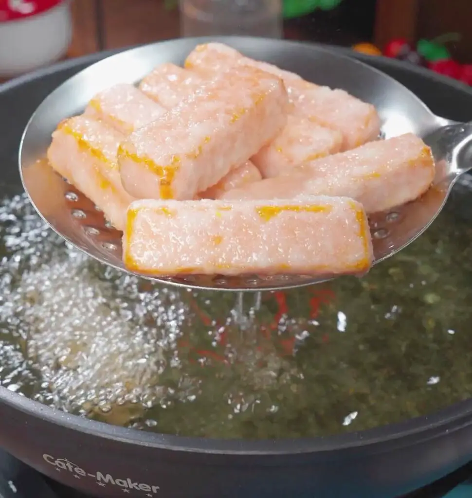 Crispy Pumpkin With Salted Egg Yolk Coating - Kitchen (Mis)Adventures