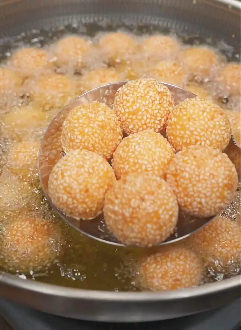 Deep-Fried Sesame Carrot Balls (5 Simple Steps!) - Kitchen (Mis)Adventures