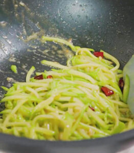 Stir Fry Chayote (Garlicky And Spicy!) - Kitchen (Mis)Adventures