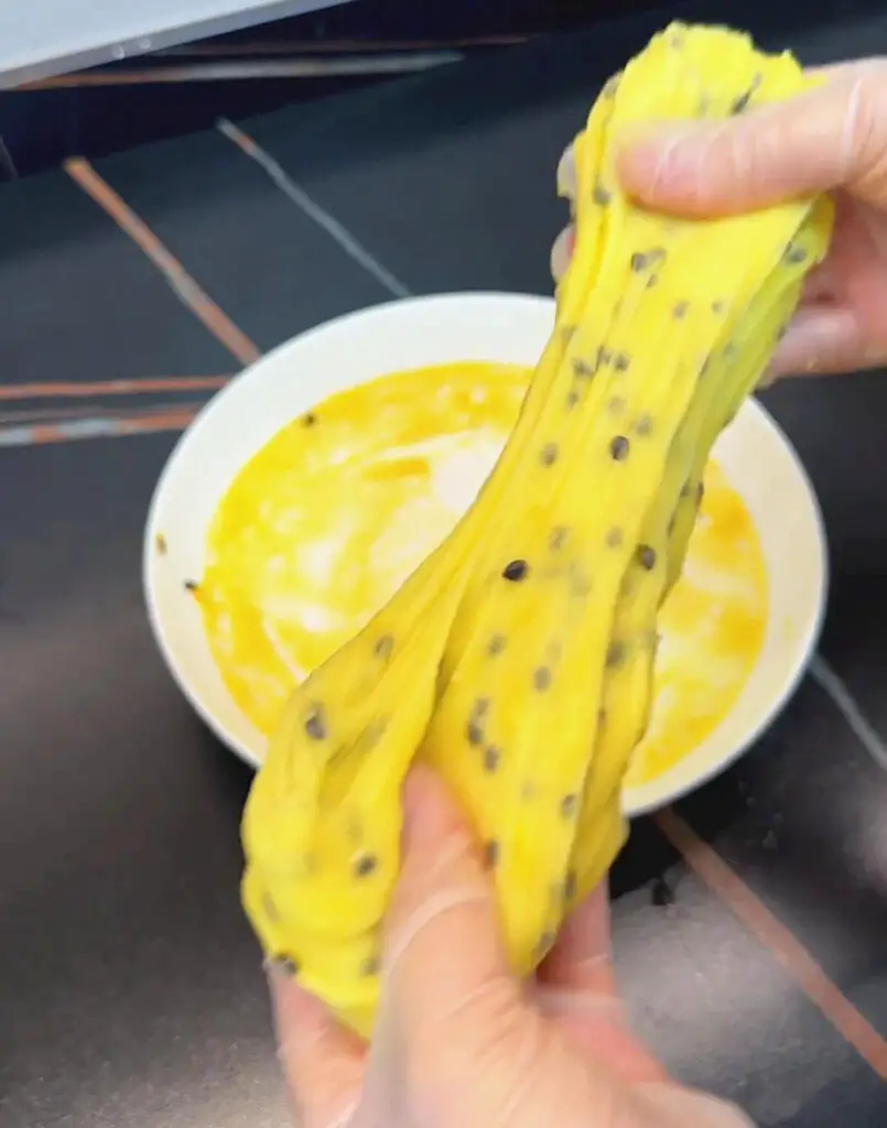 Sweet and Tangy Passion Fruit Mochi - Kitchen (Mis)Adventures