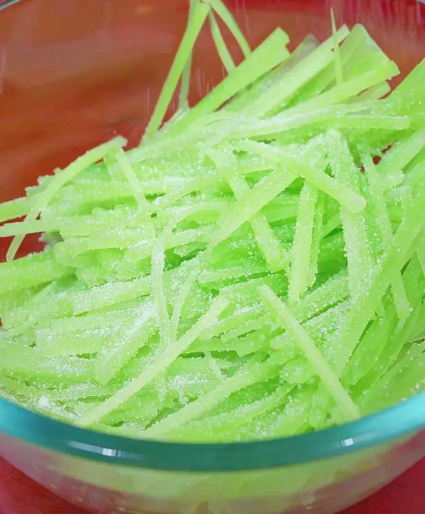 Celtuce Salad Recipe - Kitchen (Mis)Adventures