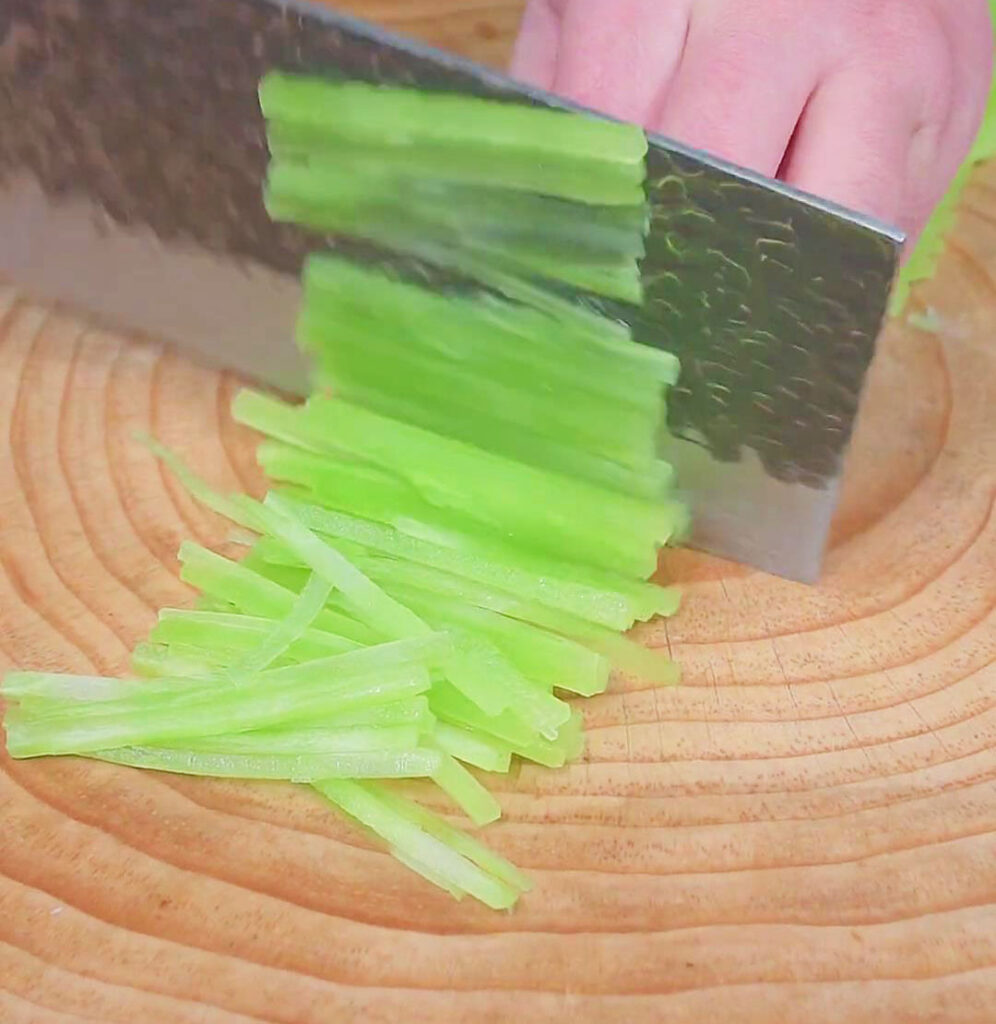 Celtuce Salad Recipe - Kitchen (Mis)Adventures